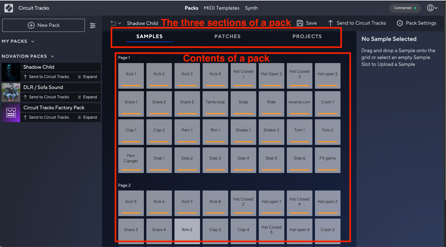 Circuit Tracks Components guide – Novation