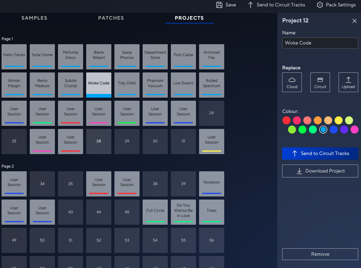 Circuit Tracks Components guide – Novation