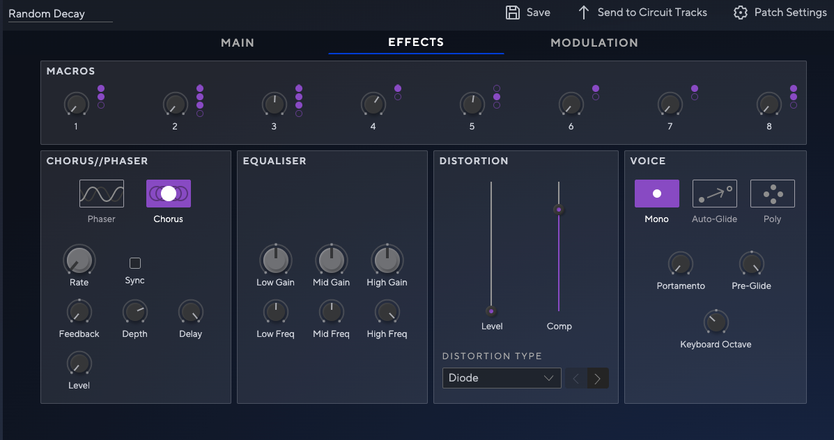 Circuit Tracks Components guide – Novation