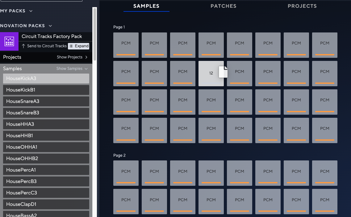 Circuit Tracks Components guide – Novation