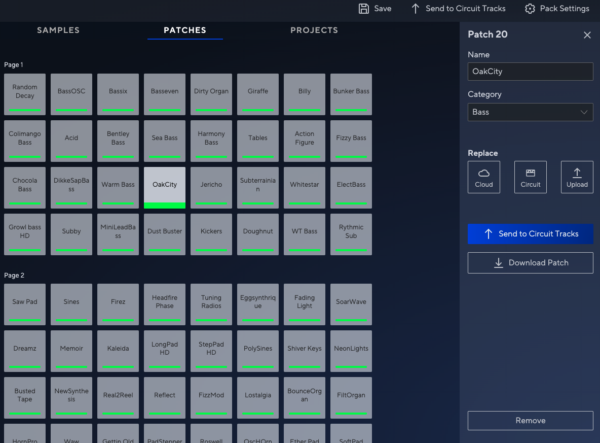 Circuit Tracks Components guide – Novation